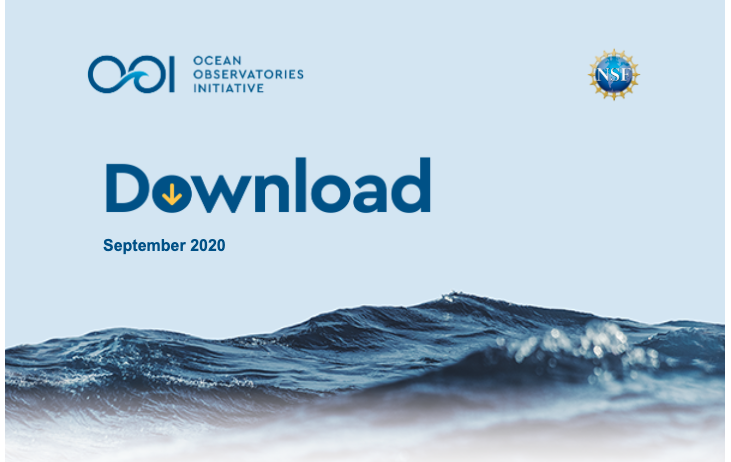 Newsletter - Ocean Observatories Initiative