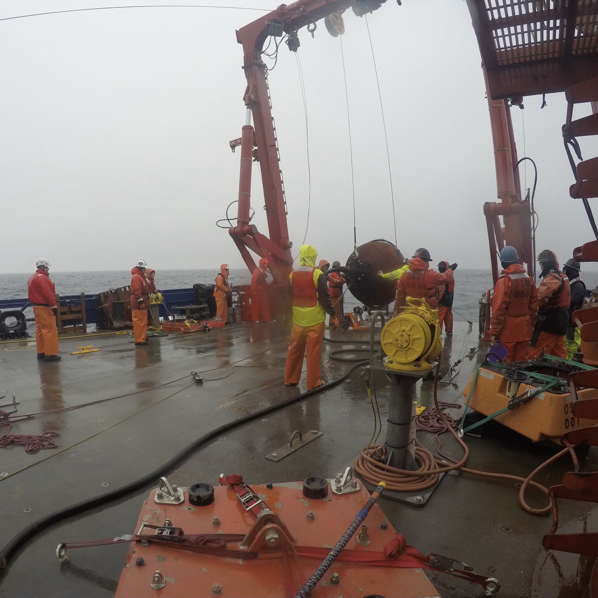 Mission Accomplished Despite Weather - Ocean Observatories Initiative